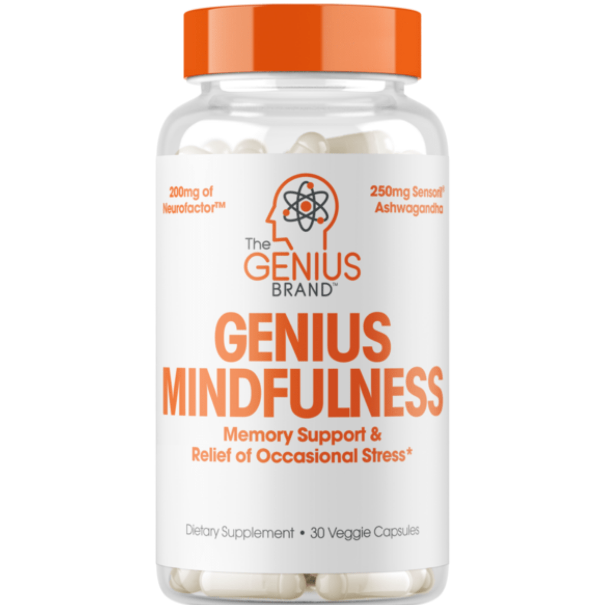 The Genius Brand Genius Mindfullness - 30 Cápsulas Vegetales | Puro ...