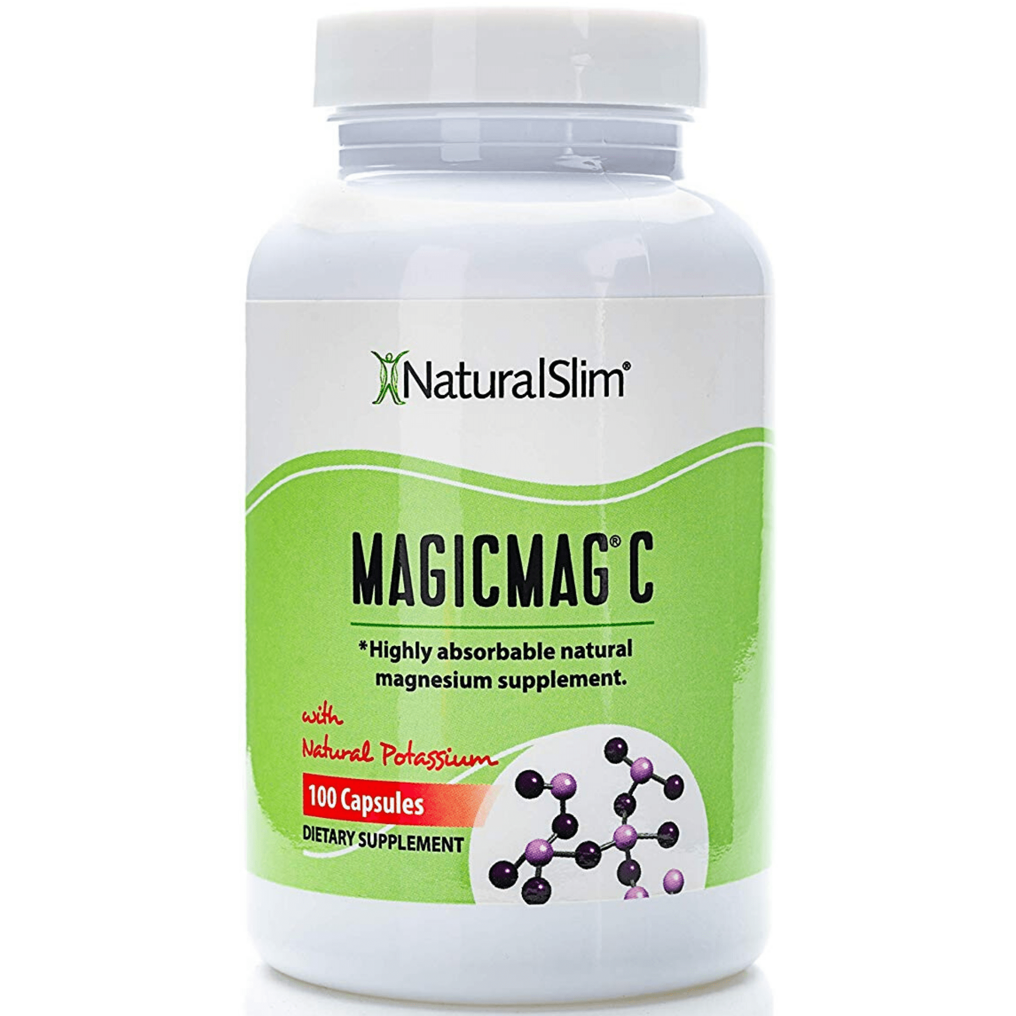 NaturalSlim Magic Mag C - 100 Cápsulas | Puro Estado Fisico