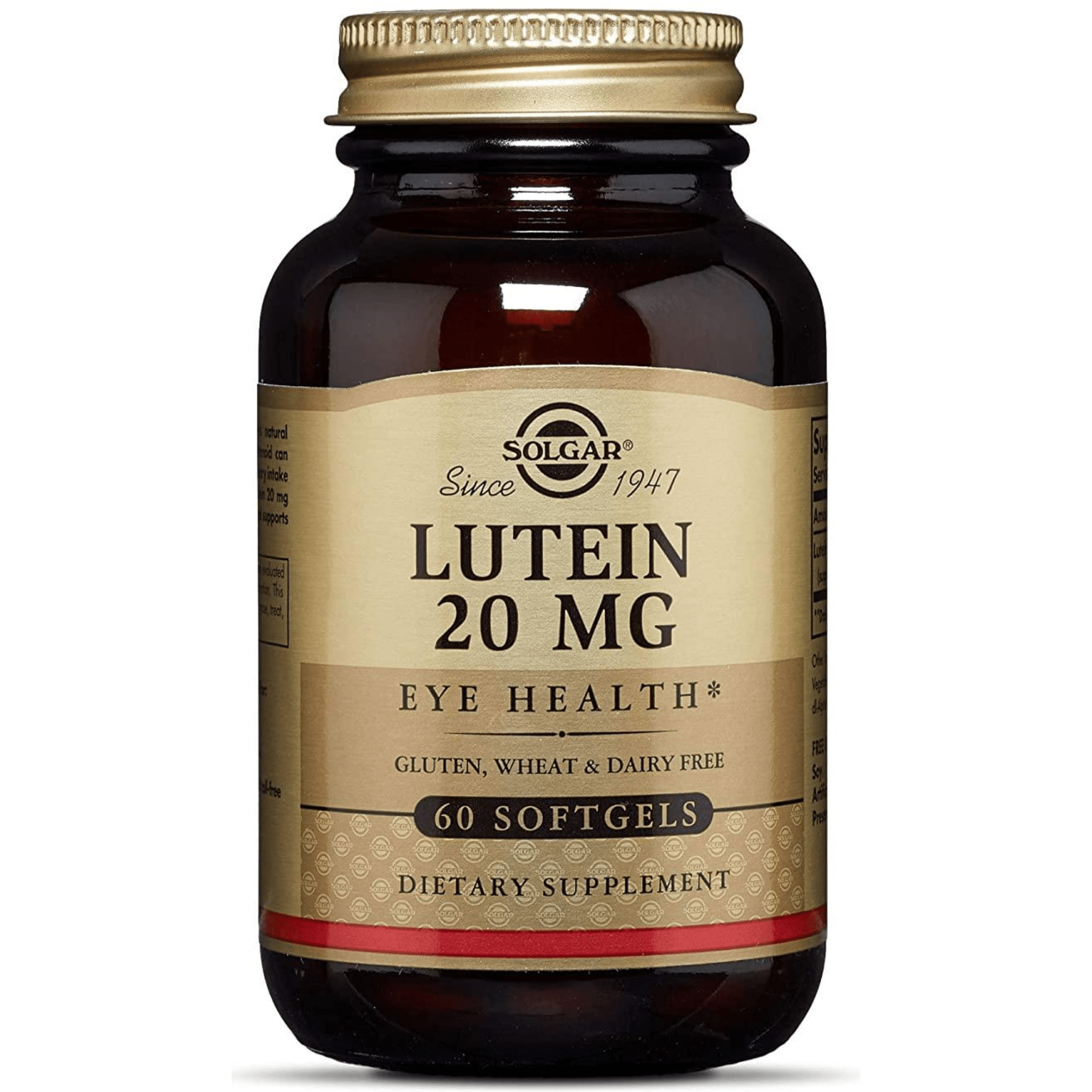 Solgar Luteína 20 mg - 60 Cápsulas Blandas | Puro Estado Fisico