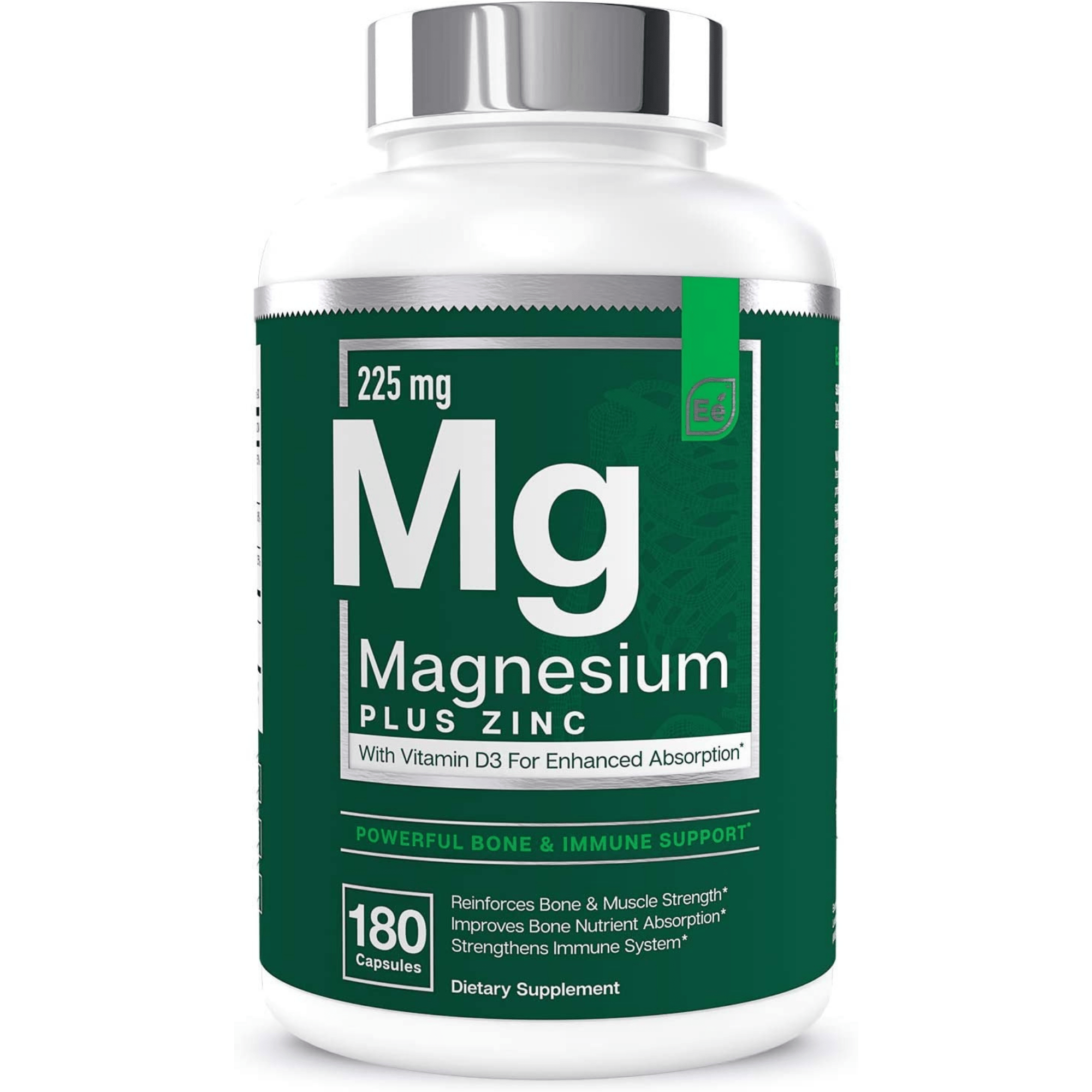 Essential Elements MG Magnesium plus Zinc with D3 - 180 Cápsulas | Puro ...