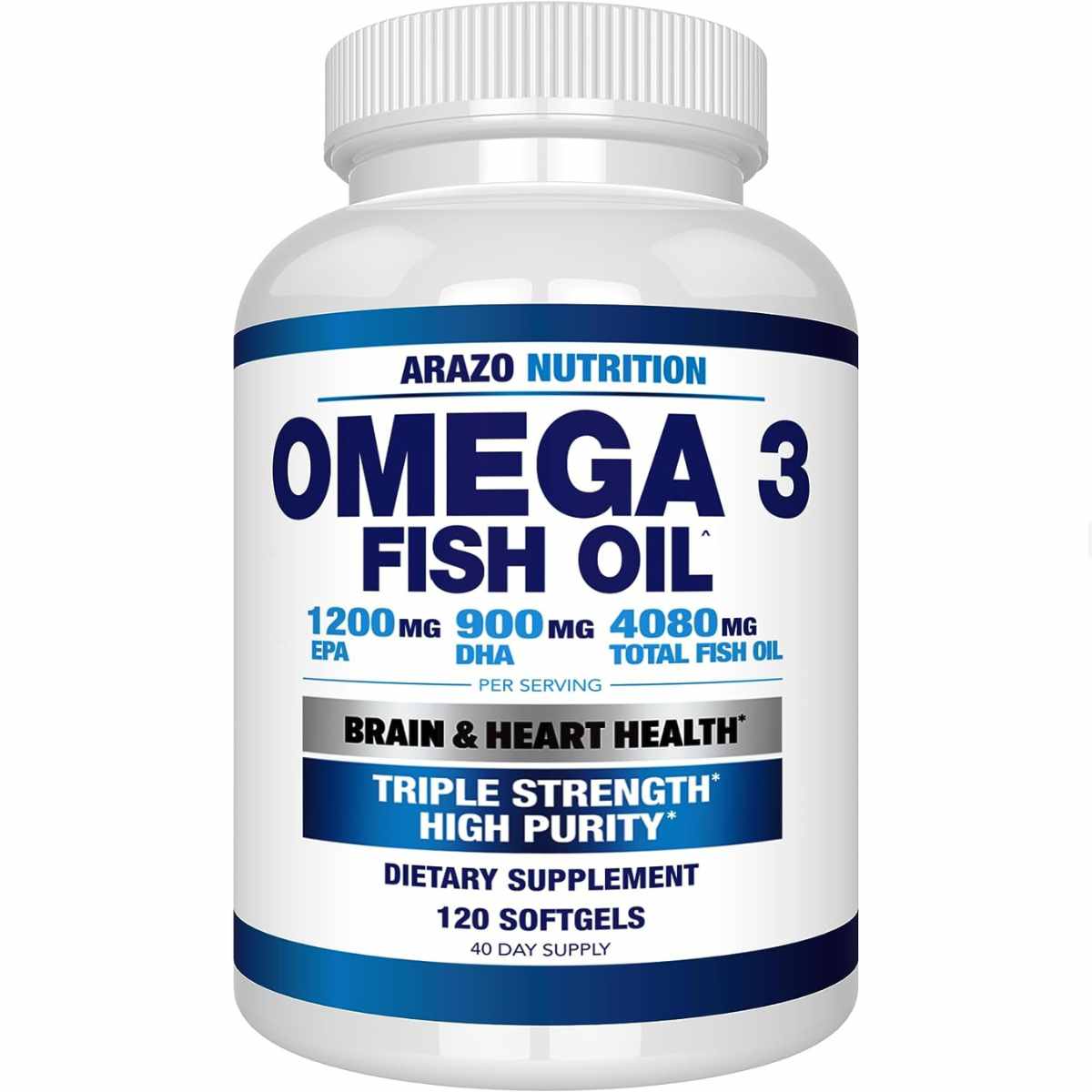 Omega 3 con DHA - 120 Cápsulas Blandas | Puro Estado Fisico