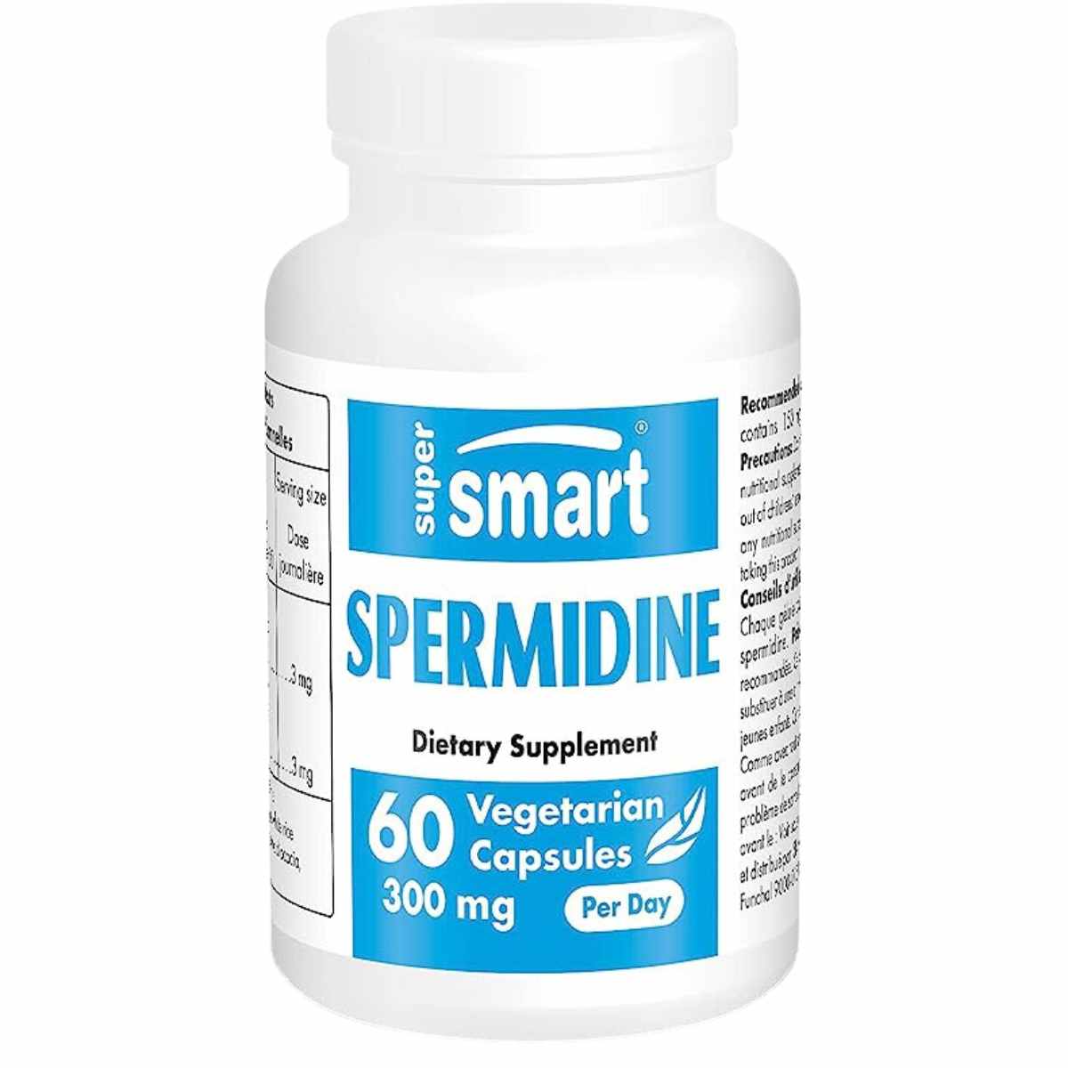 Espermidina 300 mg - 60 Cápsulas Vegetarianas | Puro Estado Fisico