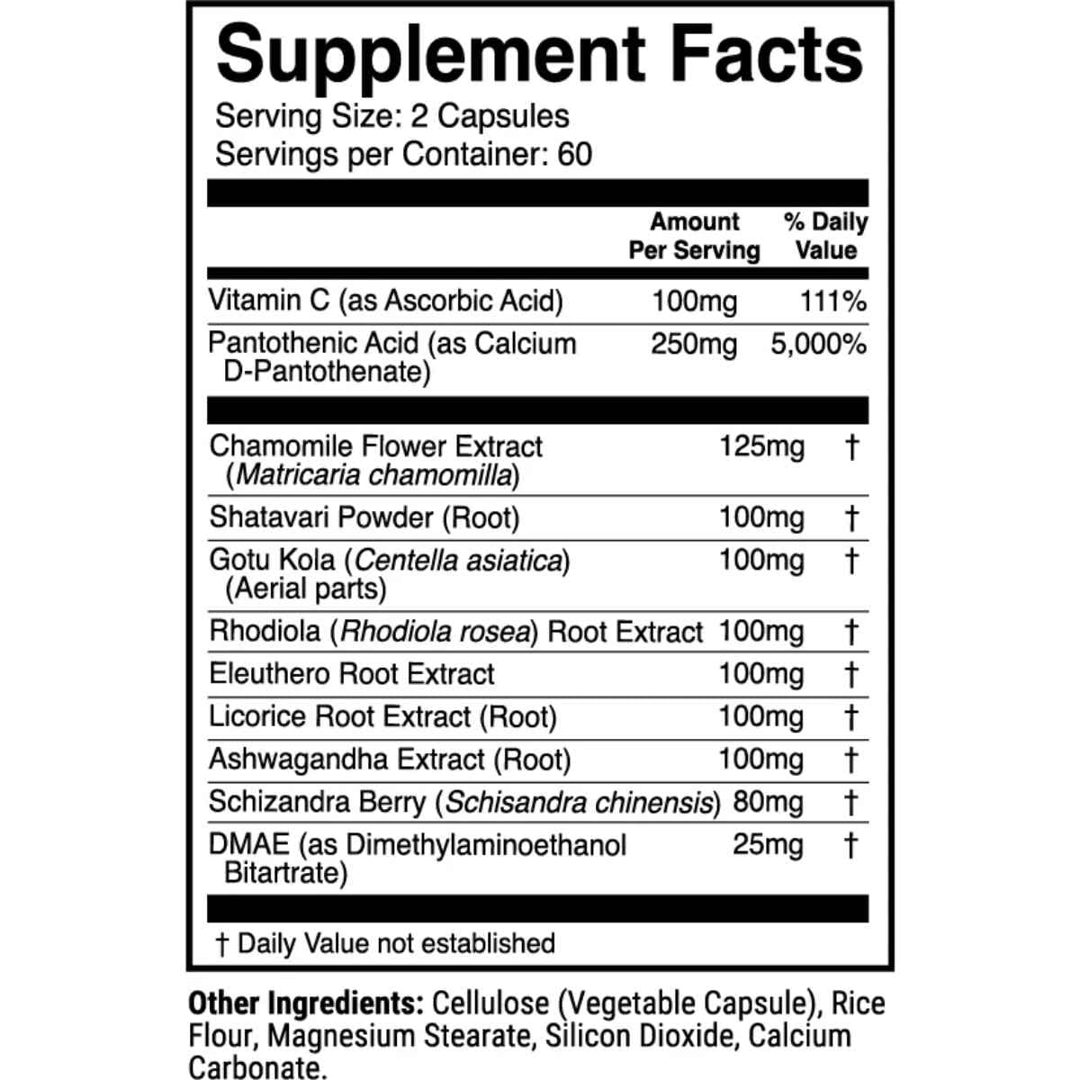 1st Phorm - Restauración Adrenal (120 Cápsulas)