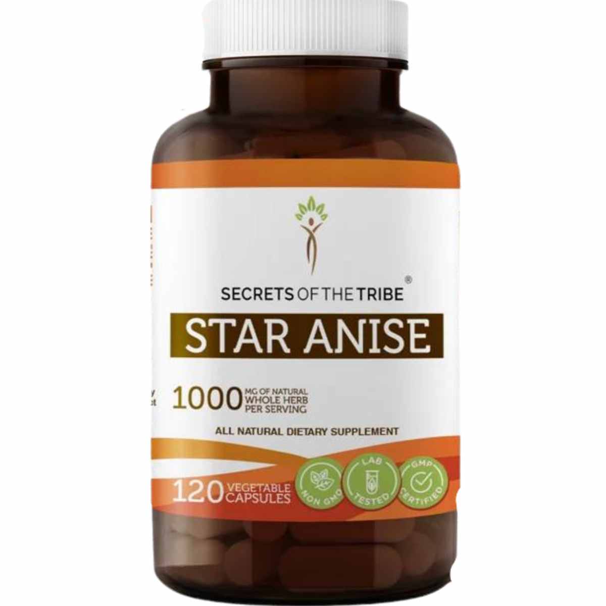SecretsOfTheTribe Star Anise 1000 mg - 120 Cápsulas Vegetales | Puro ...