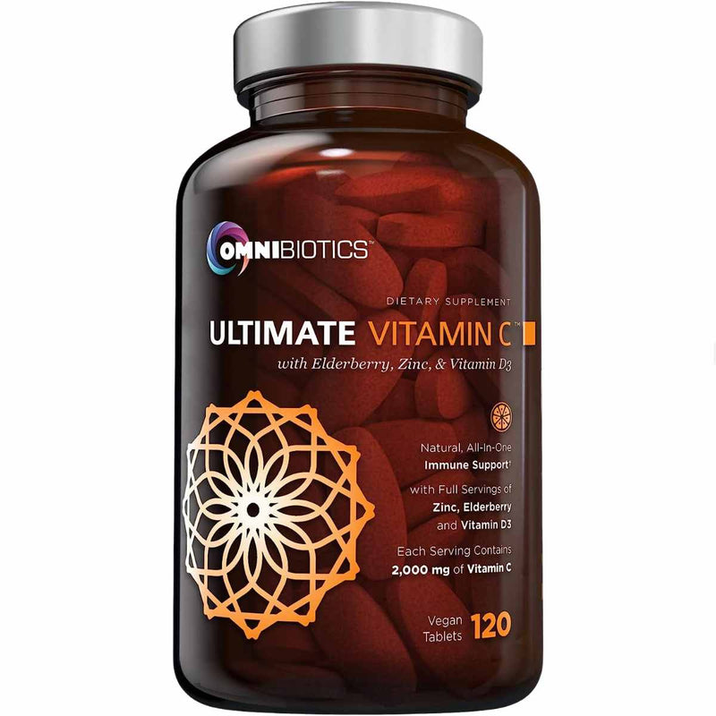 Vitamina C - 2000 mg - 120 Tabletas Veganas | Puro Estado Fisico