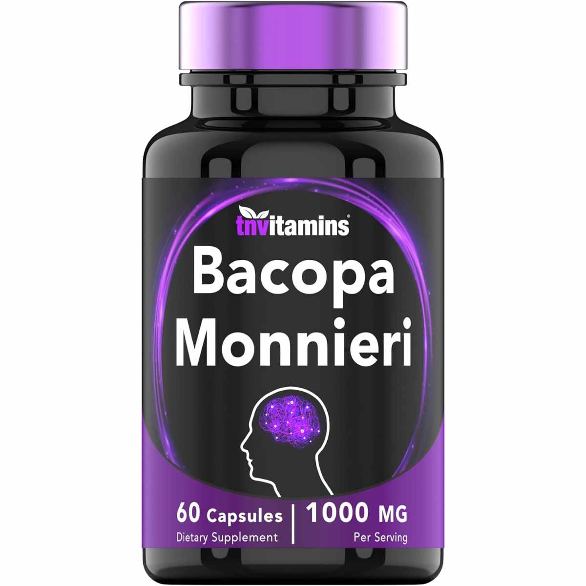 Bacopa Monnieri - 1000 mg - 60 Cápsulas | Puro Estado Fisico