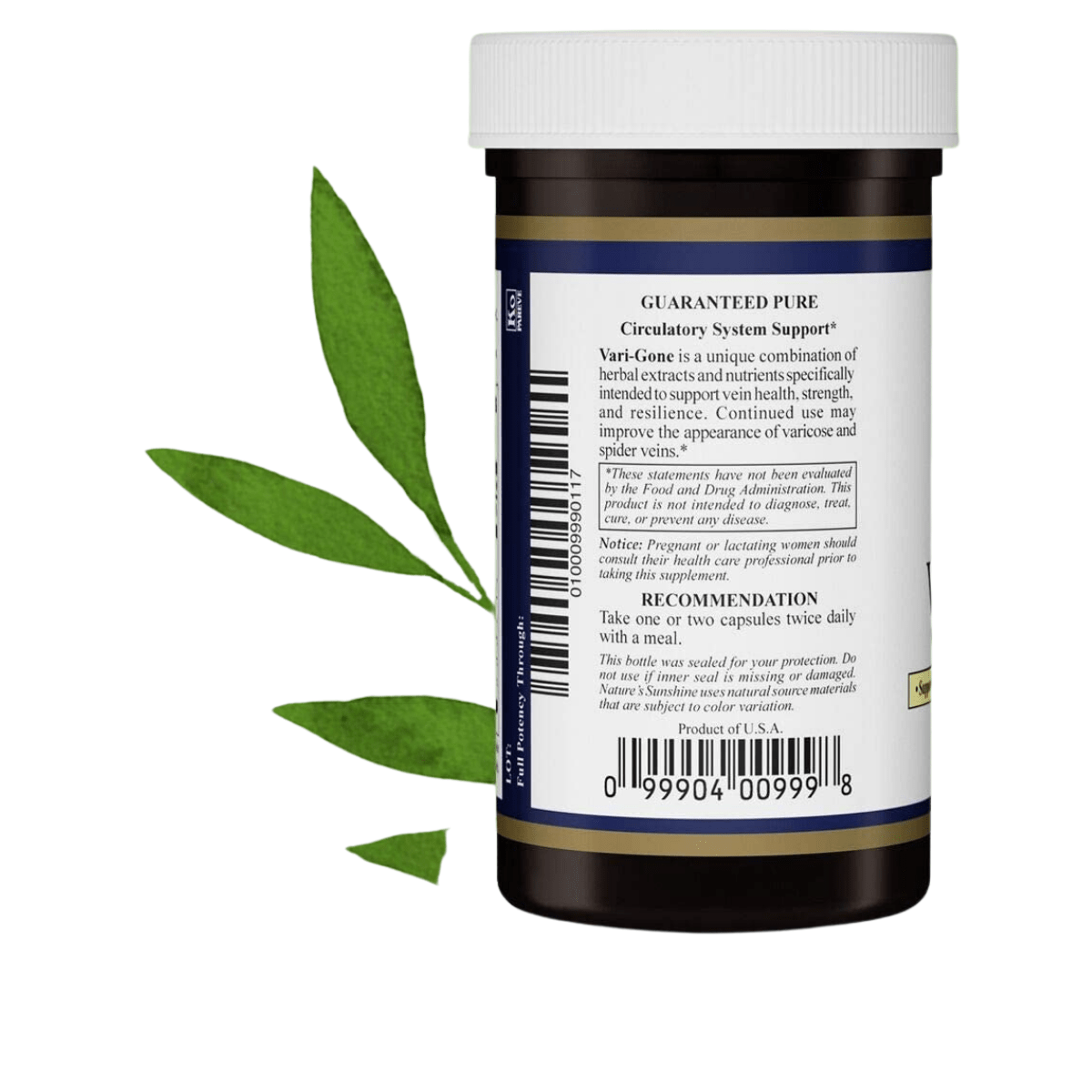 Nature's Sunshine Vari-Gone - 90 Cápsulas | Puro Estado Fisico