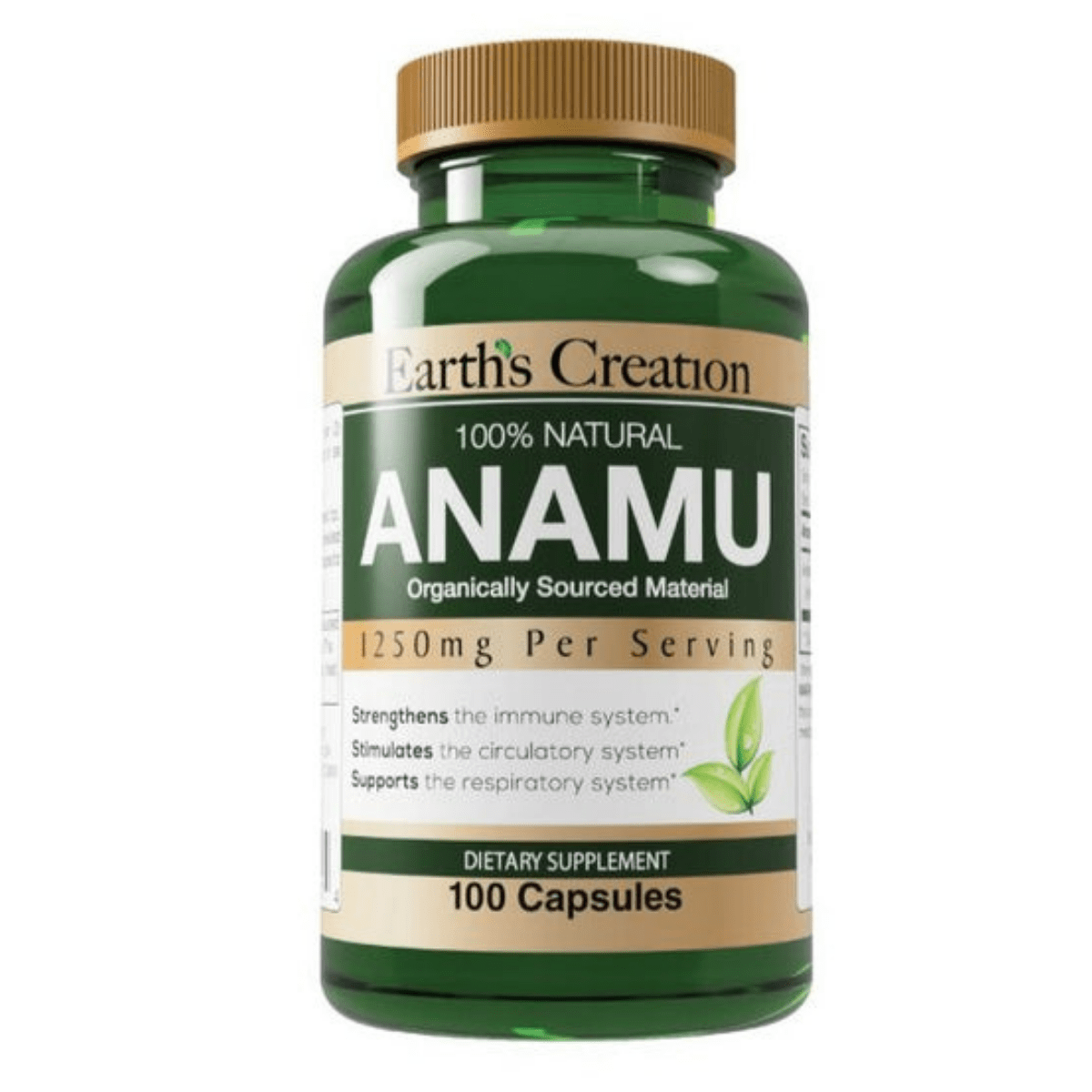 Anamú 1250 mg - 100 Cápsulas | Puro Estado Fisico