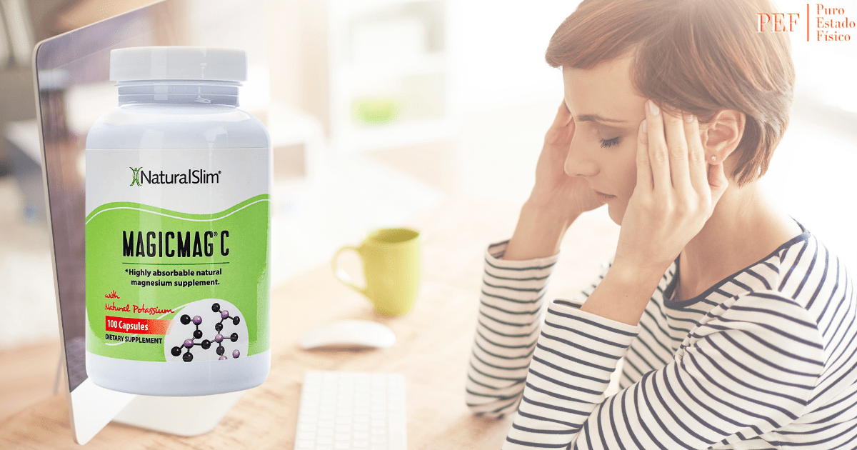 NaturalSlim Magic Mag C - 100 Cápsulas | Puro Estado Fisico