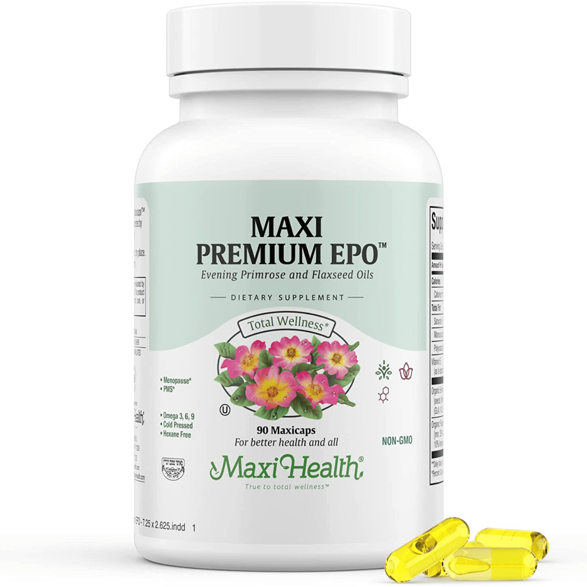 Maxi Health Maxi Premium EPO - 90 Cápsulas | Puro Estado Fisico