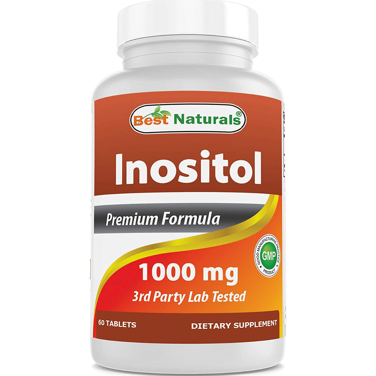 Best Naturals Inositol 1000 mg - 60 Tabletas | Puro Estado Fisico