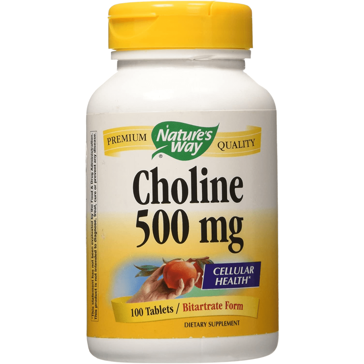 Colina 500 mg - 100 Tabletas | Puro Estado Fisico