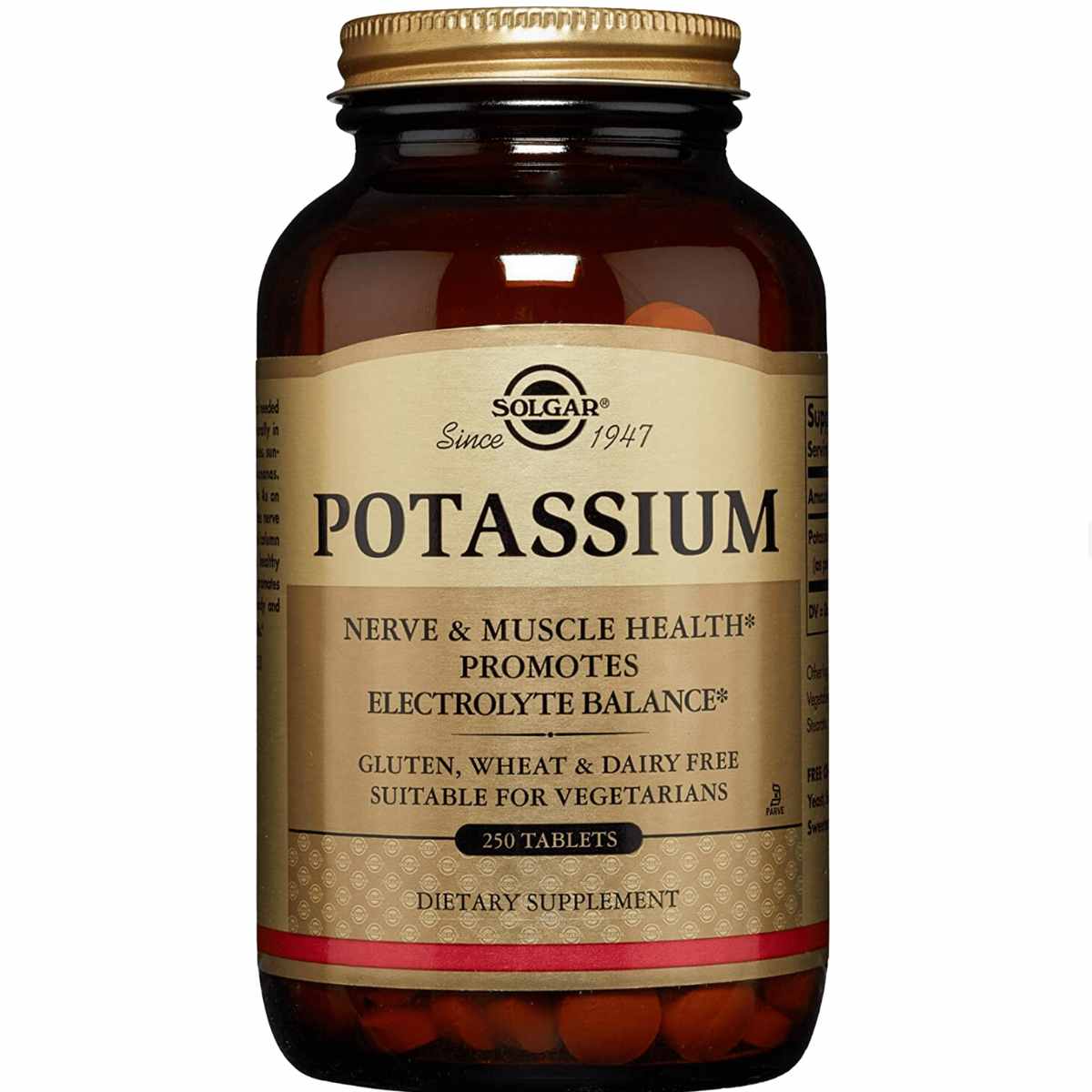 Potasio- 250 Tabletas | Puro Estado Fisico