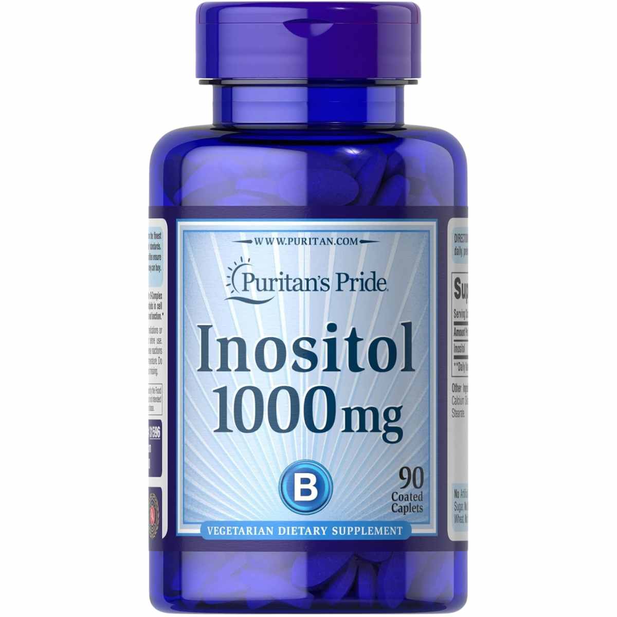 Inositol 1000 mg - 90 Comprimidos | Puro Estado Fisico