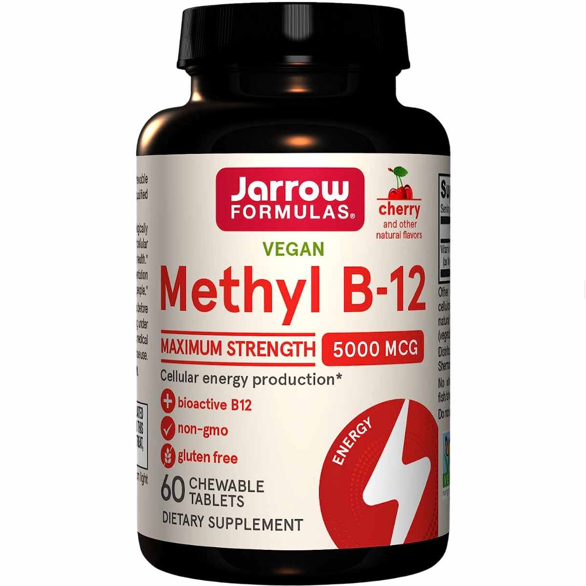 Metil B12 - 5000 mcg - Cereza - 60 Pastillas Masticables | Puro Estado ...