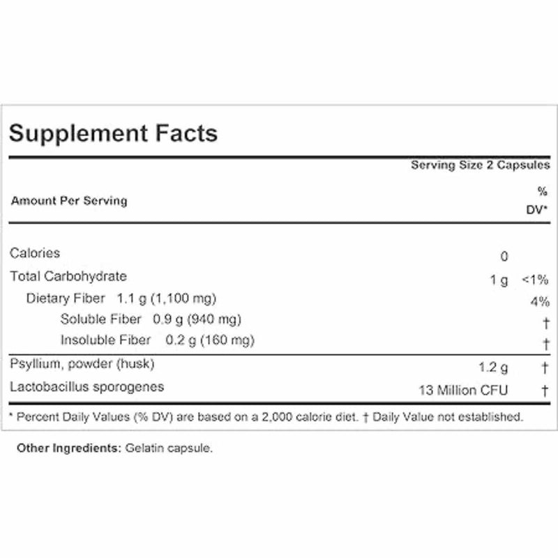Fibermucil - 180 Cápsulas | Puro Estado Fisico