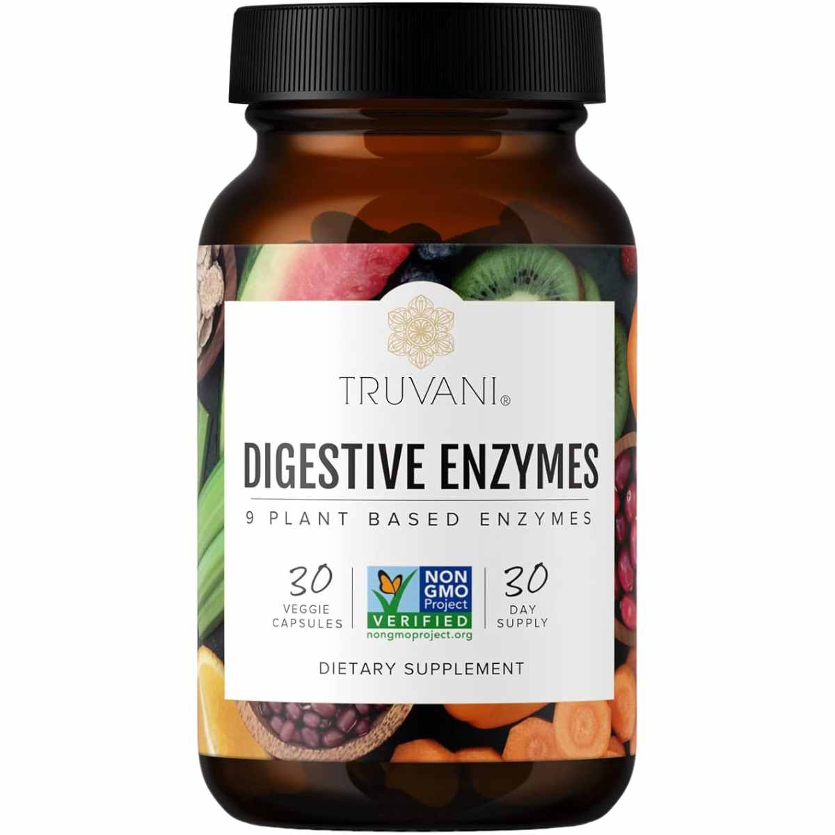 Enzimas Digestivas - 30 Cápsulas Veganas | Puro Estado Fisico