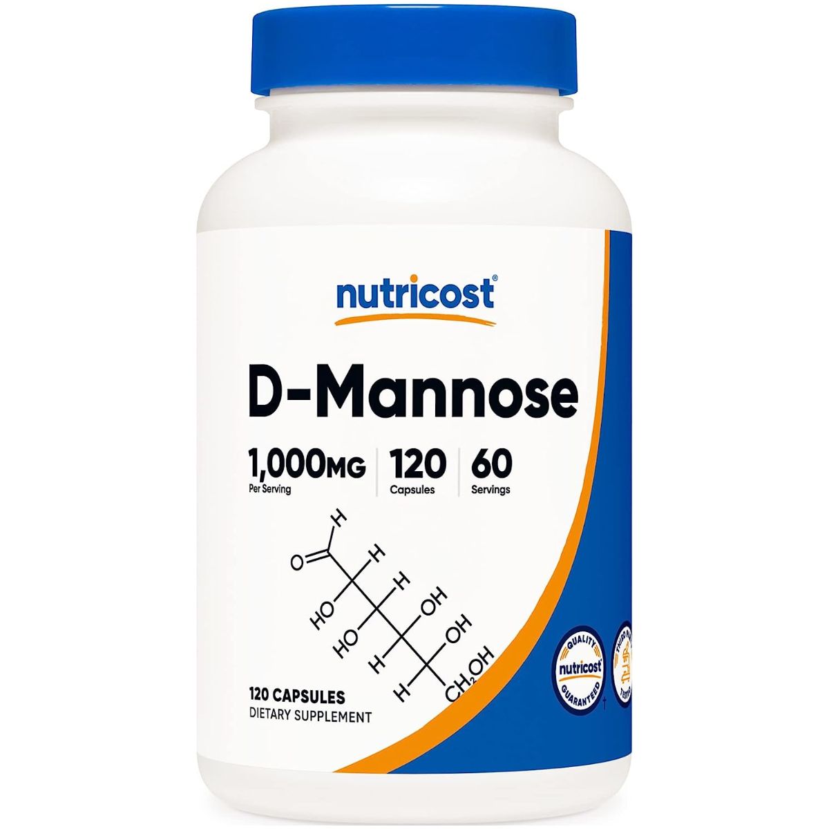 D-Manosa - 1000 mg - 120 Cápsulas | Puro Estado Fisico