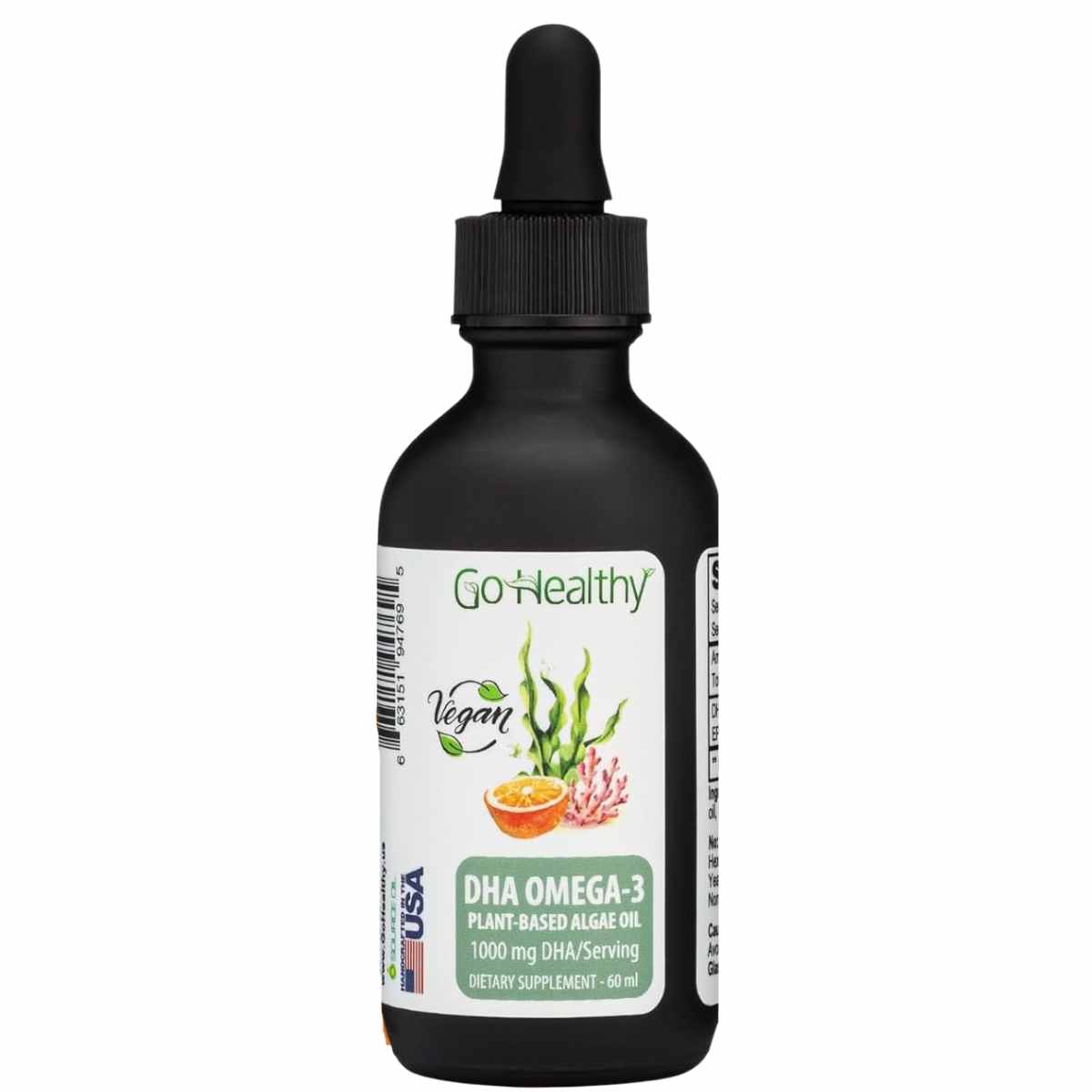 Natural DHA Omega 3 - Naranja - 60 ml | Puro Estado Fisico