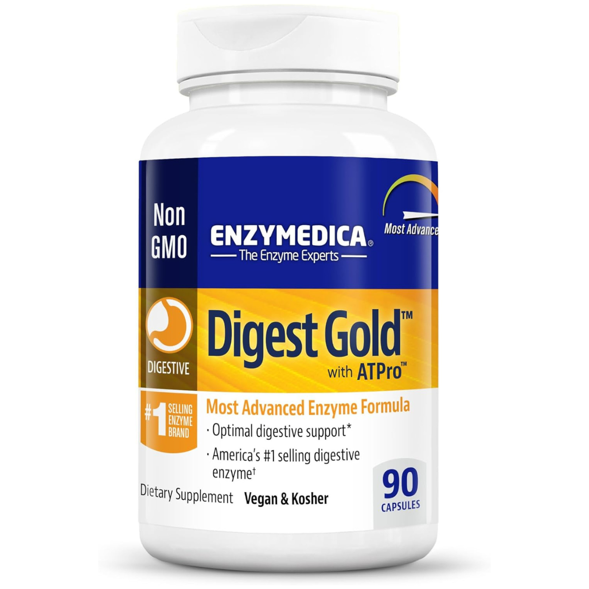 Enzimas Digestivas - 90 Cápsulas | Puro Estado Fisico