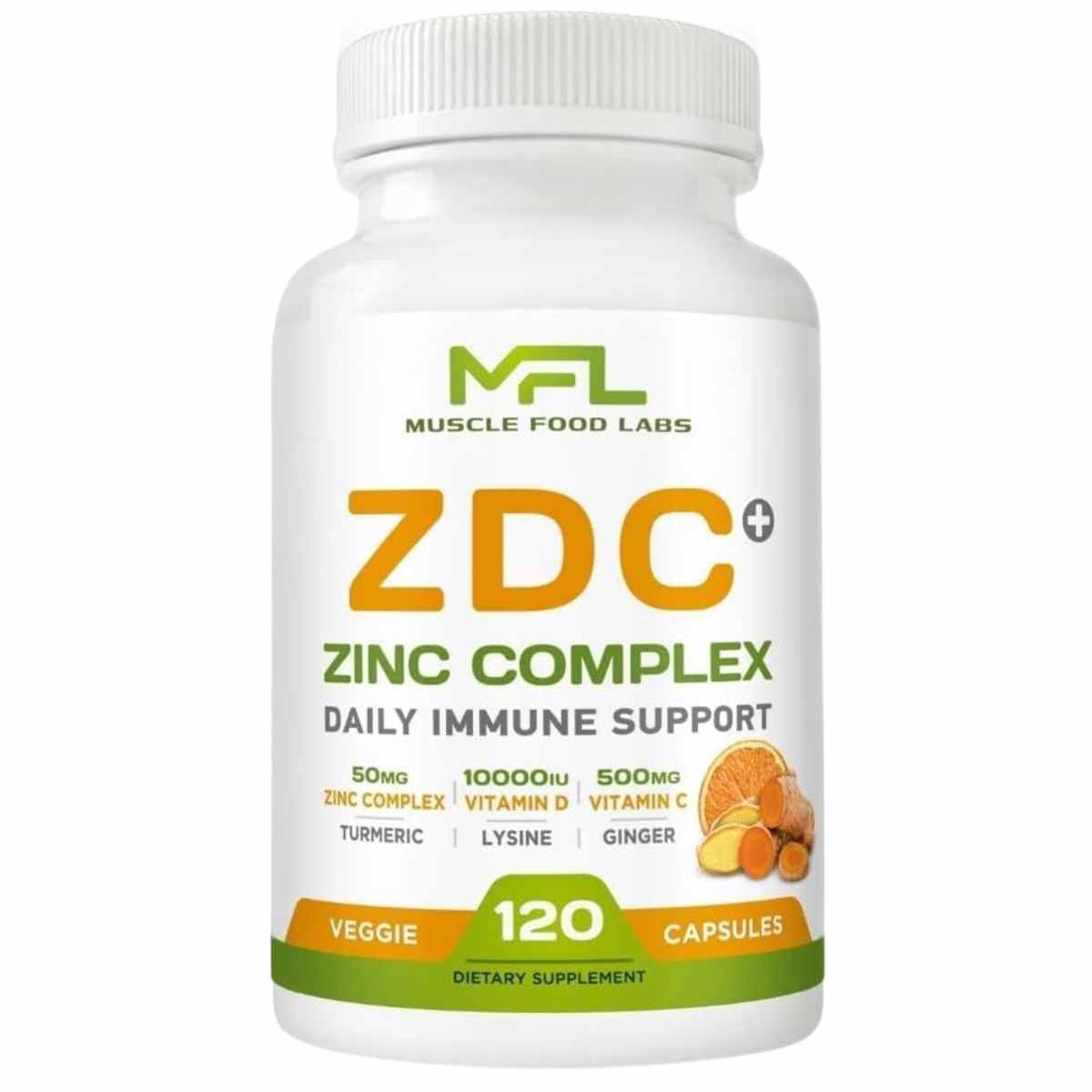Complejo de Zinc - 120 Cápsulas Vegetales | Puro Estado Fisico