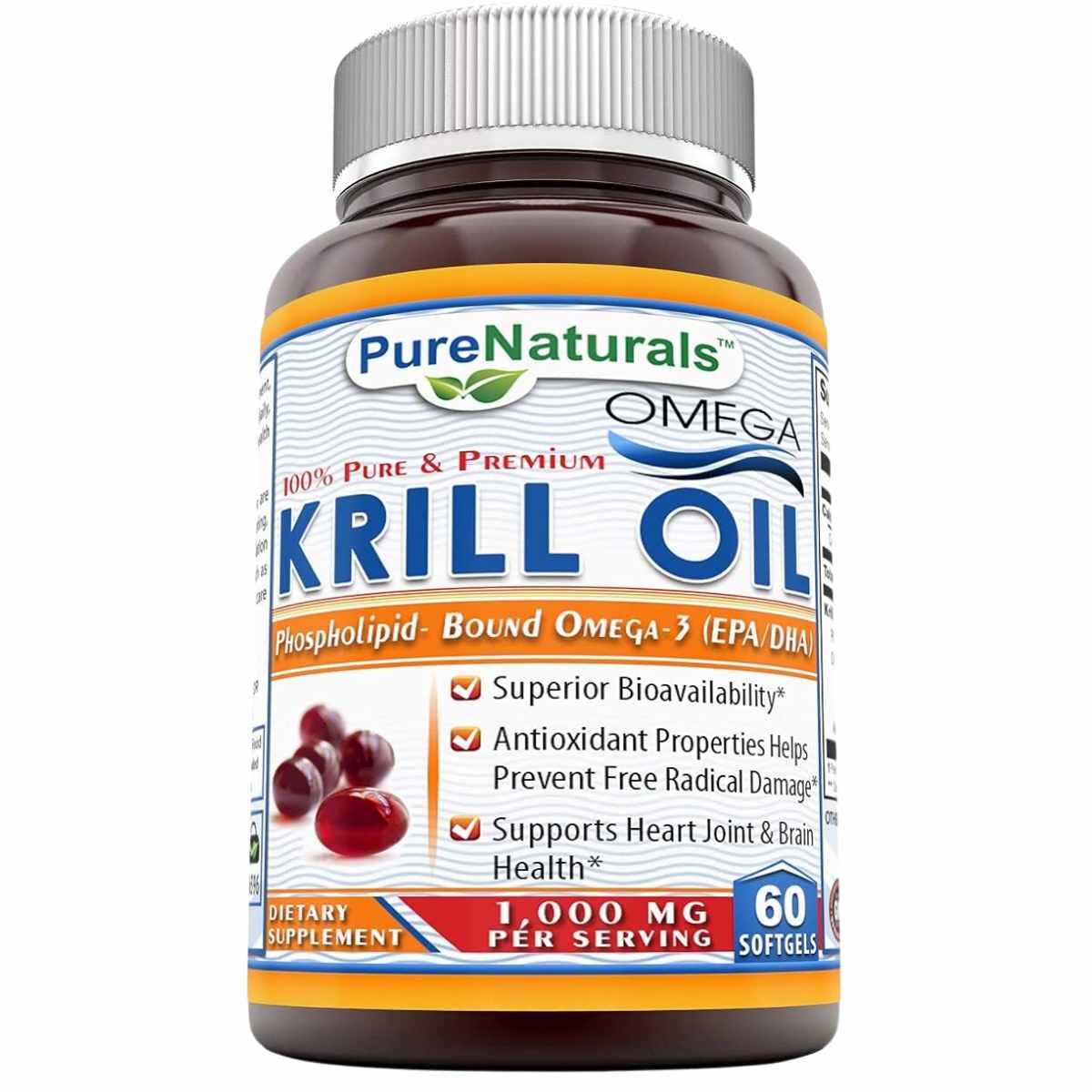 Aceite de krill- 1000Mg | Puro Estado Fisico